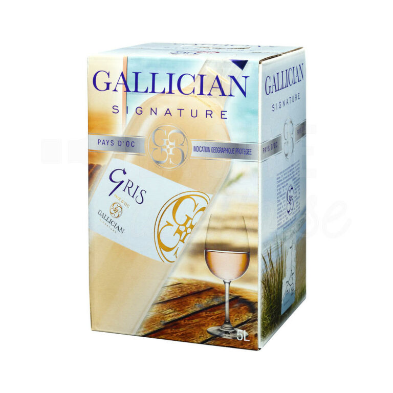 BIB Rosé Gris Gallician 5L / 10L | La Cave Lavalloise à LAVAL 53 en Mayenne