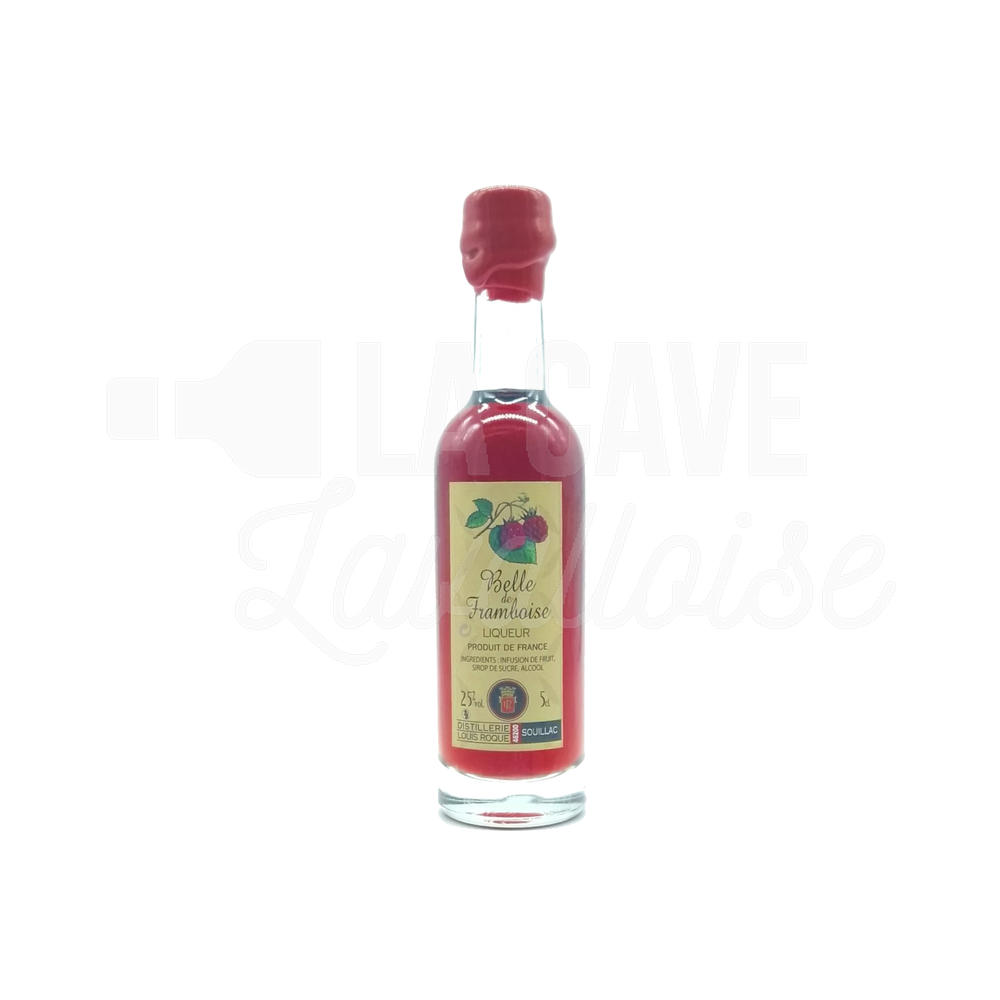 Mignonnette Liqueur de Framboise 25° - 5cl | La Cave Lavalloise - Le ...