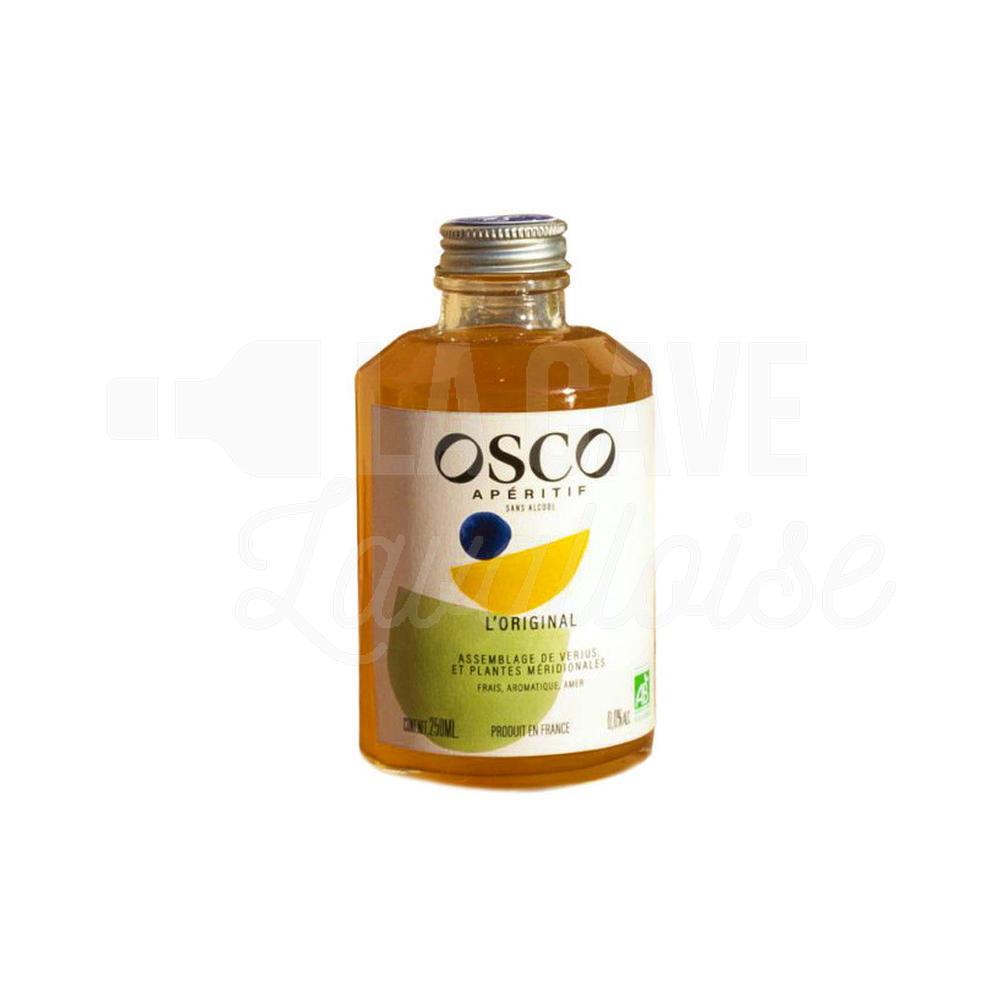 Osco L'Original - Apéritif Biologique sans alcool - 25cl | La Cave ...