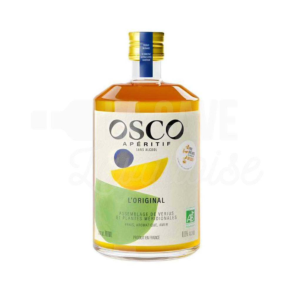 Osco L'Original - Apéritif Biologique sans alcool - 70cl | La Cave ...