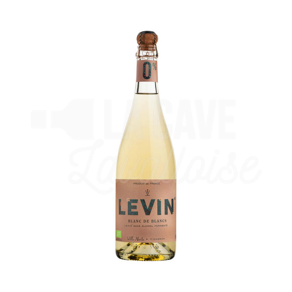 LEVIN 0% - Pétillant - Vin blanc biologique sans alcool | La Cave ...