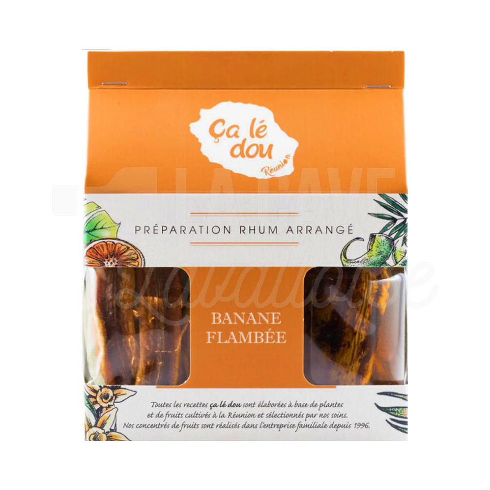Préparation Rhum Arrangé Banane Flambée - La Réunion | LA CAVE ...